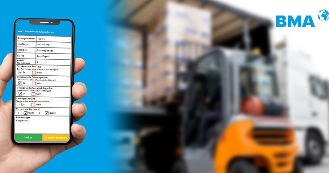 New routes in logistics at BMA: improved loading thanks to self-built app