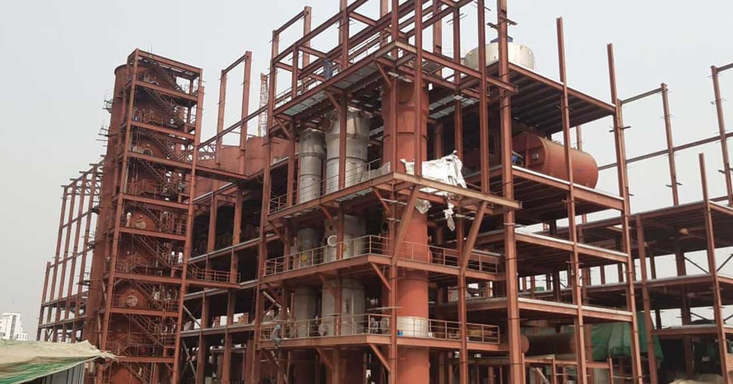 Dhaka Sugar refinery taking shape