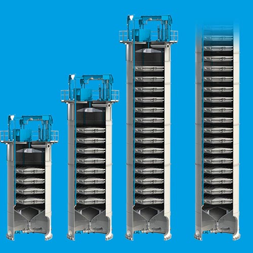 Cooling crystalliser (OVC) for beet and cane sugar factories from BMA